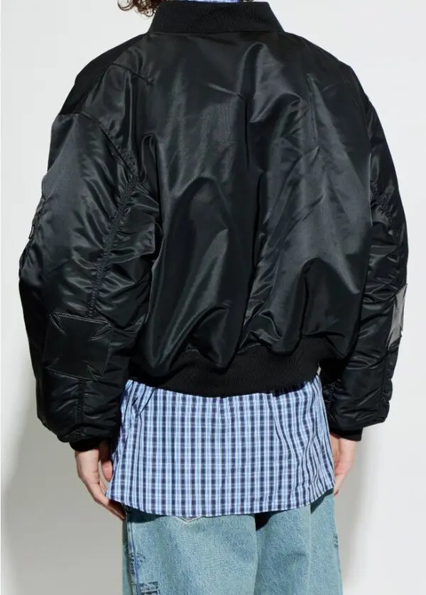 Vetements Zip-fastening Bomber Jacket - Black