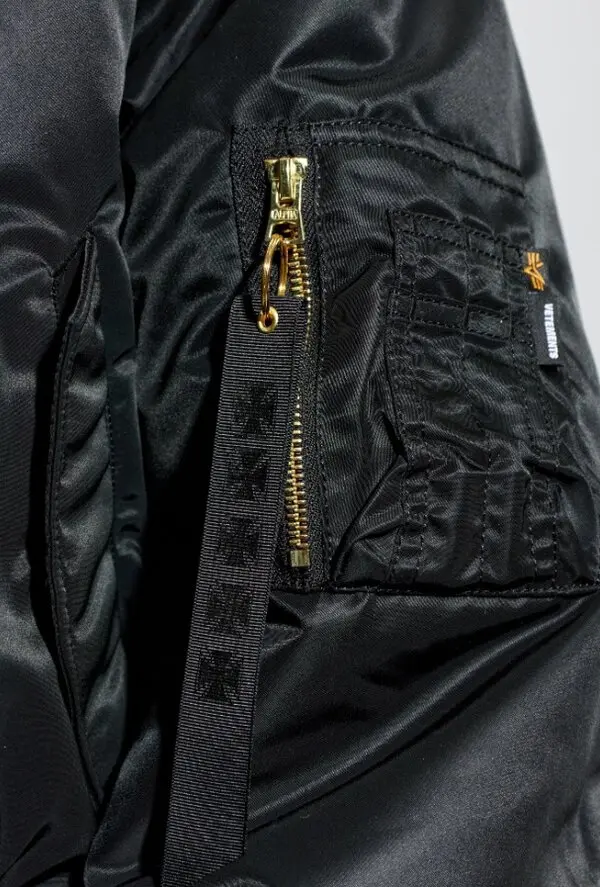 Vetements Zip-fastening Bomber Jacket - Black
