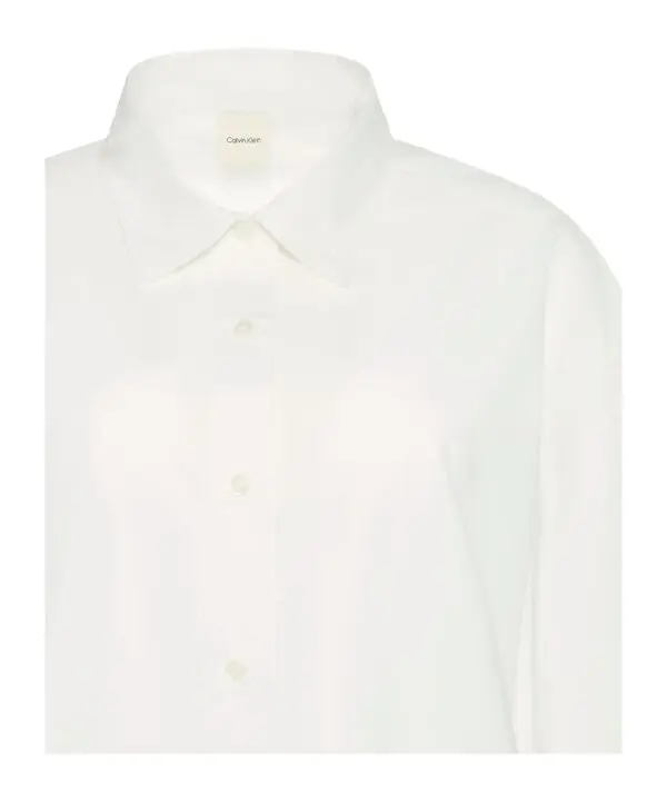 Calvin Klein Cropped Oversized Shirt