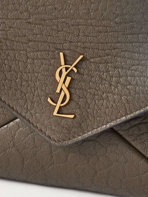 Saint Laurent Cassandre Shoulder Bag - Brown