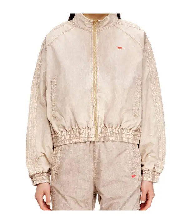 DIESEL® G-arden Zip-up Bomber Jacket - Beige
