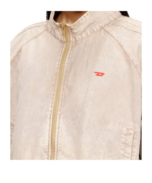 DIESEL® G-arden Zip-up Bomber Jacket - Beige