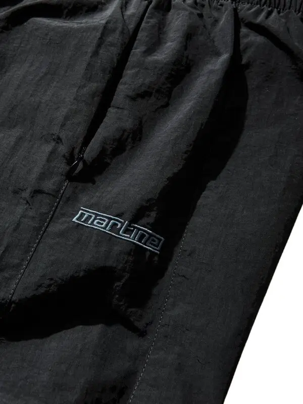 Martine Rose Logo Embroidered Track Pants - Black