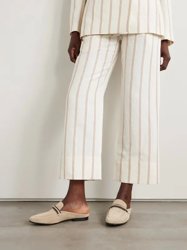 Brunello Cucinelli Round Toe Mules