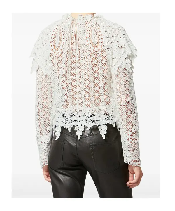Isabel Marant Étoile Hyliana Crochet Top
