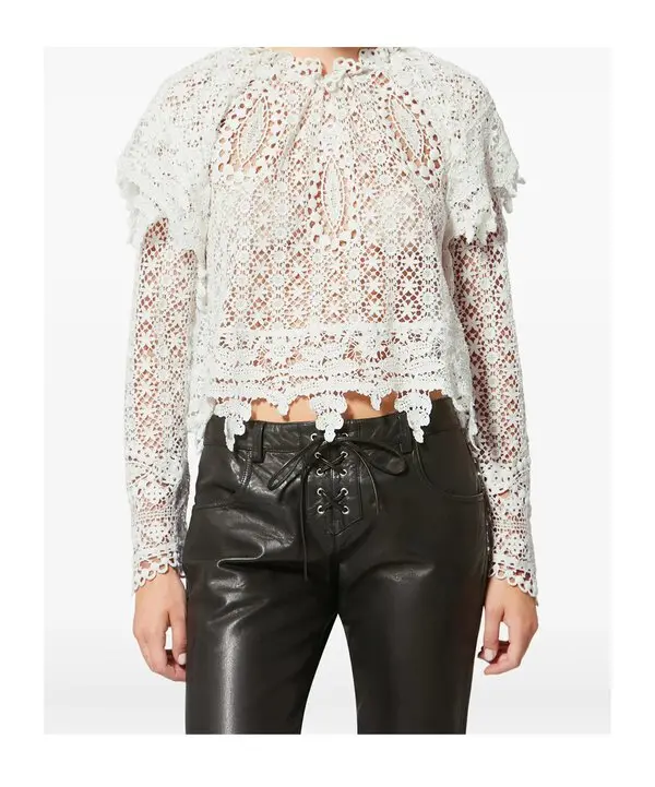 Isabel Marant Étoile Hyliana Crochet Top