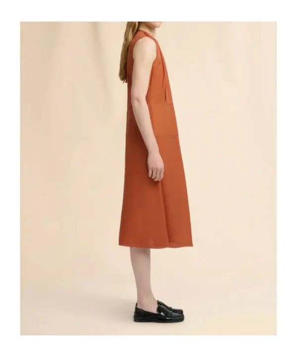 Marni Gathered Sleeveless Dress