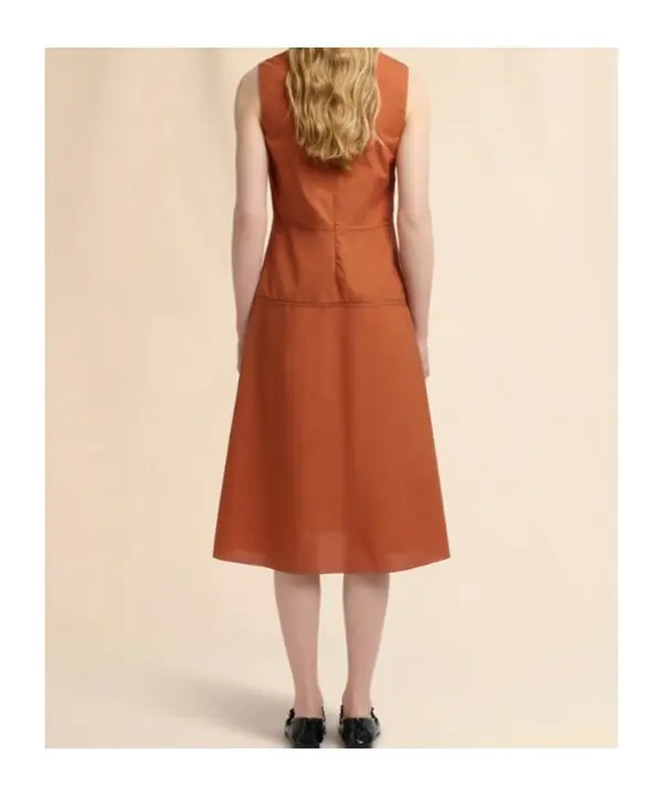 Marni Gathered Sleeveless Dress