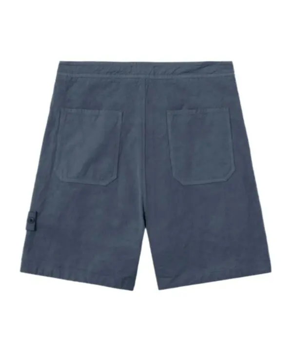 Stone Island Logo Patch Buttoned Shorts