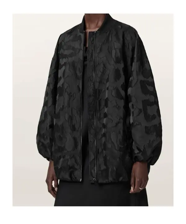 ALLSAINTS Textured Zip Bomber Jacket