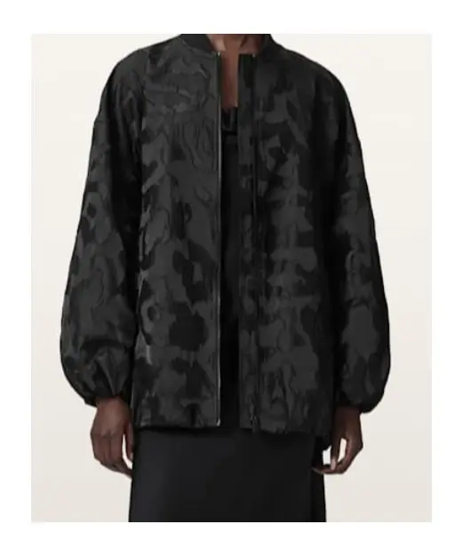 ALLSAINTS Textured Zip Bomber Jacket