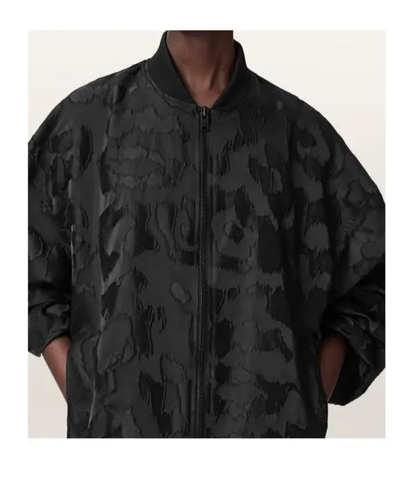 ALLSAINTS Textured Zip Bomber Jacket