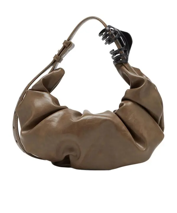 DIESEL® Small Grab-d Shoulder Bag - Brown