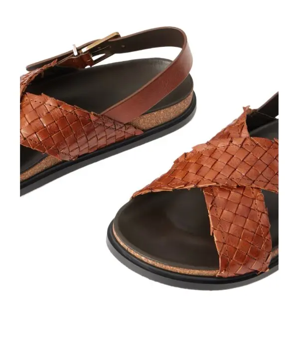 THE ROW Buckle Flat Sandals