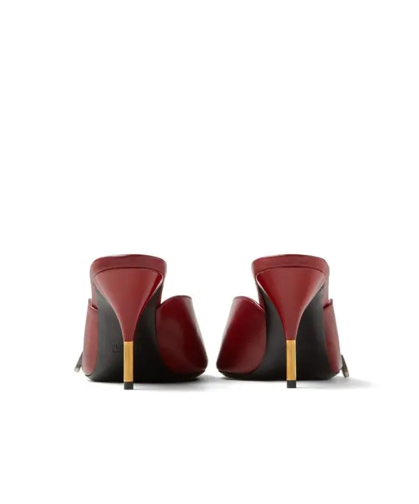 Versace Nyx High-heeled Mules - Red