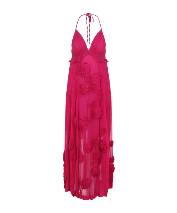 Dries Van Noten Strappy Maxi Dress