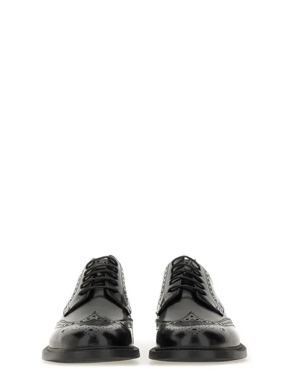 Hugo Boss Almond Toe Lace-up Derby Shoes