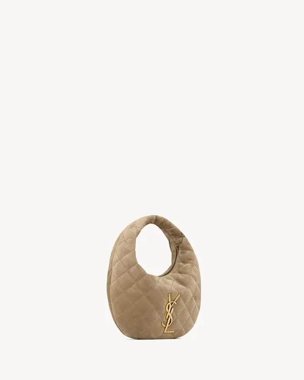 Saint Laurent Quilted Tote Bag - Light Cumin