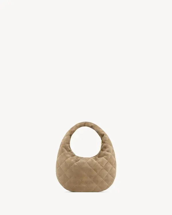 Saint Laurent Quilted Tote Bag - Light Cumin