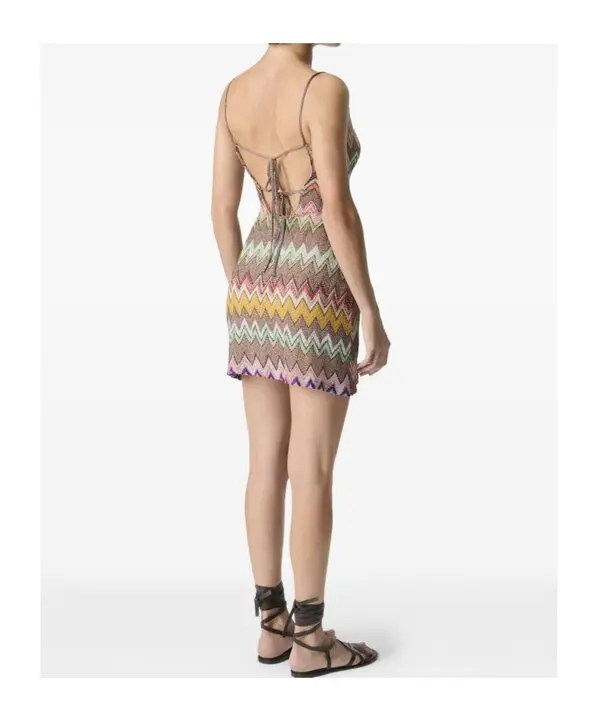 Missoni Zigzag Strappy Beach Dress