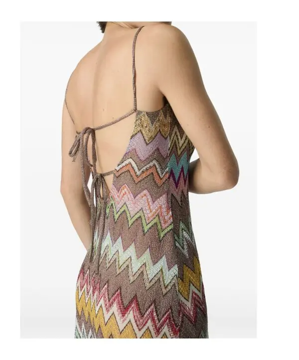 Missoni Zigzag Strappy Beach Dress