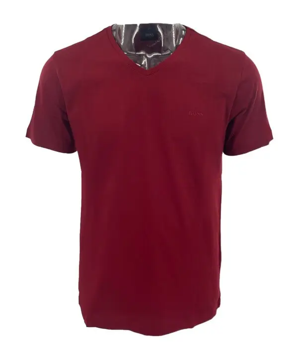 Hugo Boss V-neck Short-sleeved T-shirt