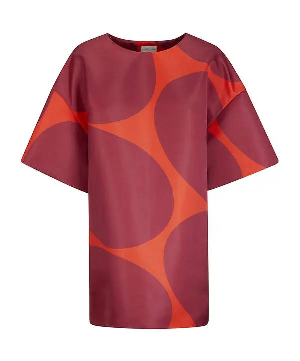 Dries Van Noten Printed Mini Dress