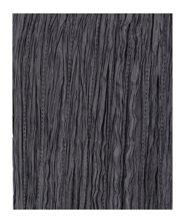 ALYSI Crinkled Maxi Skirt - Grey