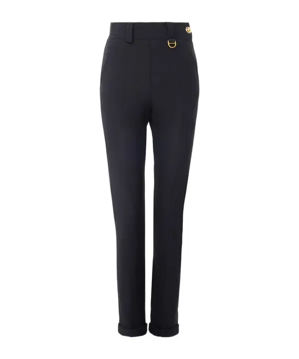 Chloé High-waisted Tailored Trousers - Black