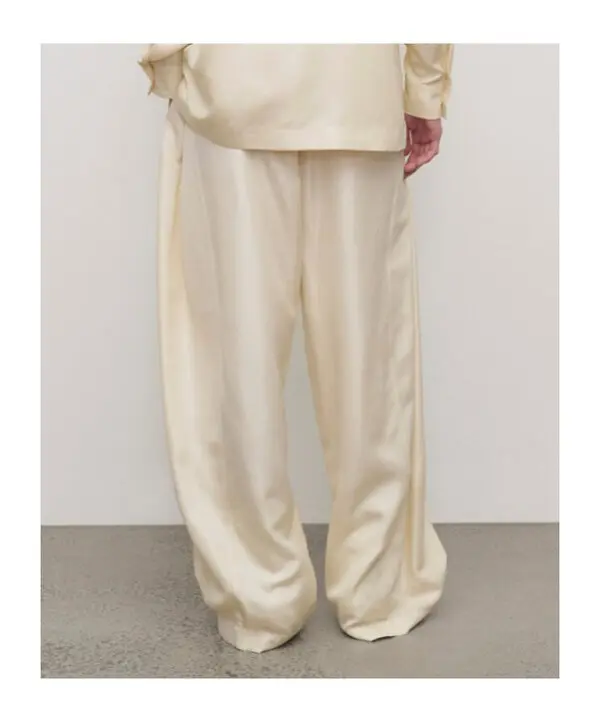 THE ROW Kolina High-waisted Double-pleated Trousers