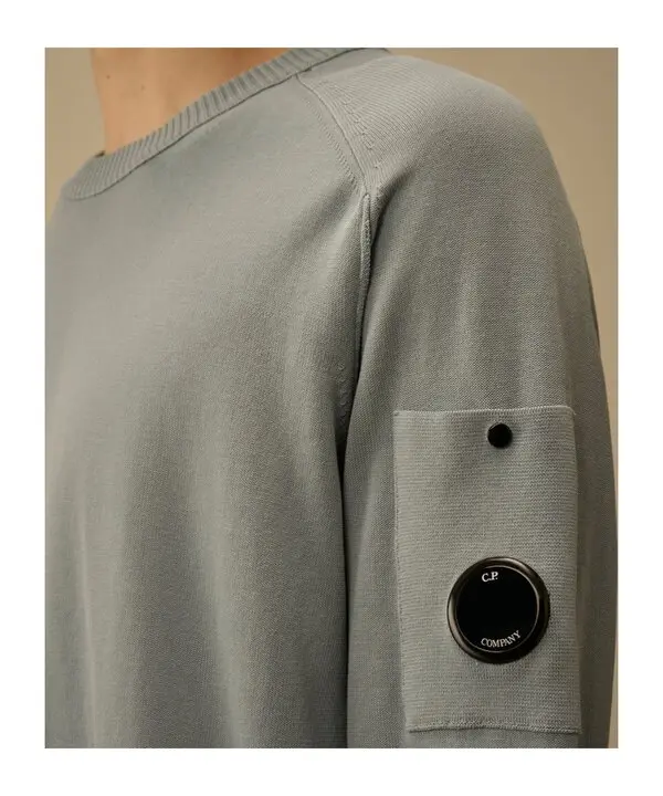 C.P. COMPANY Knitted Sweater With Lens Detail