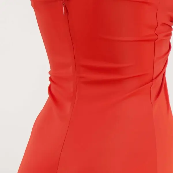 Christopher Esber Arque Ruched Bustier Maxi Dress