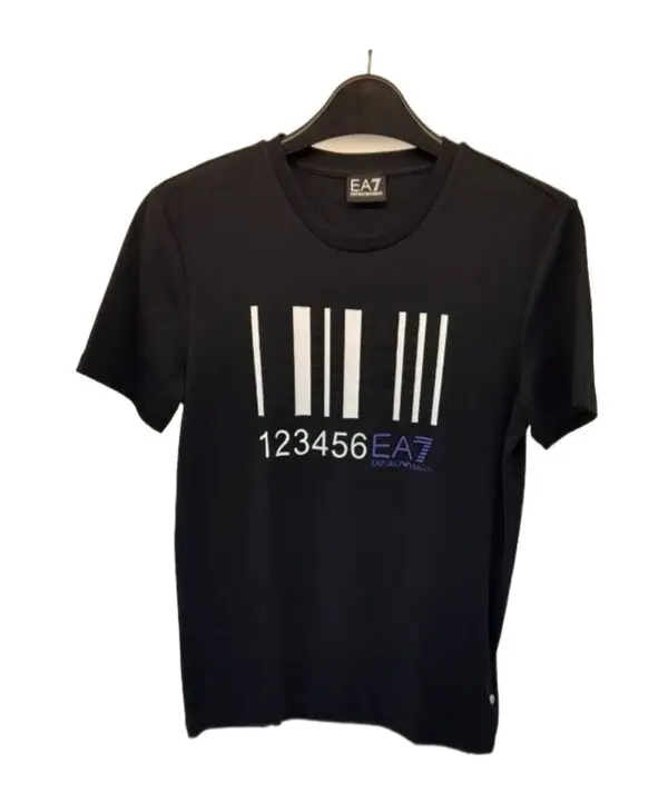 EA7 Vertical Striped T-shirt