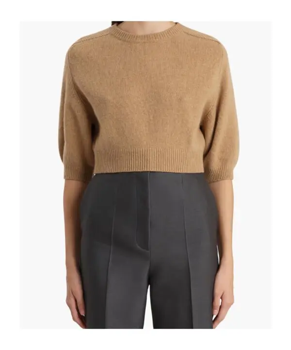 Khaite Lorelai Sweater - Camel-colored