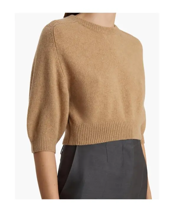 Khaite Lorelai Sweater - Camel-colored