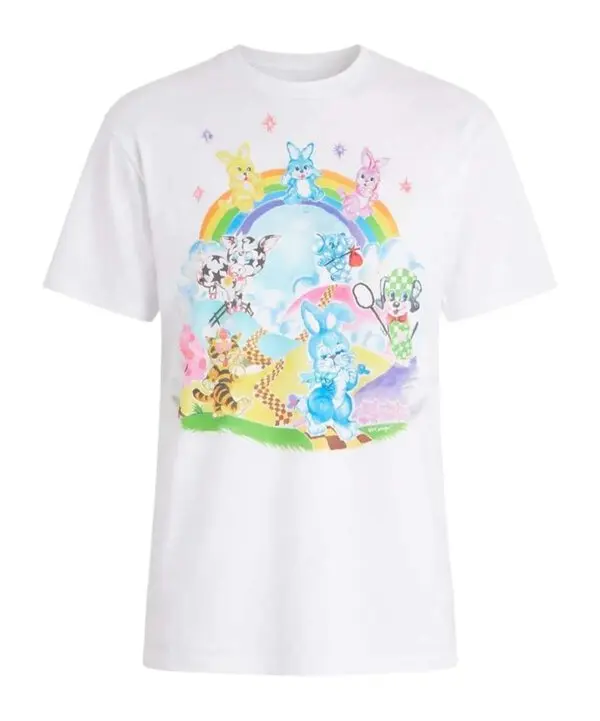 Kenzo Cartoon Printed Crewneck T-shirt