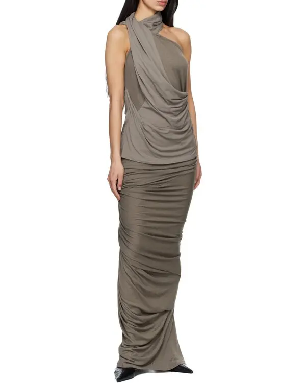 ENTIRE STUDIOS Dalters Draped One-shoulder Top