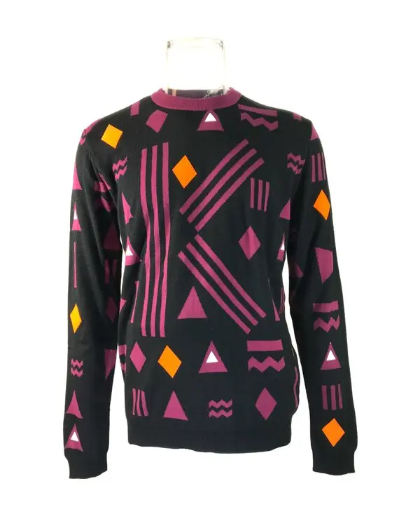 Kenzo Geometric Print Knit Sweater