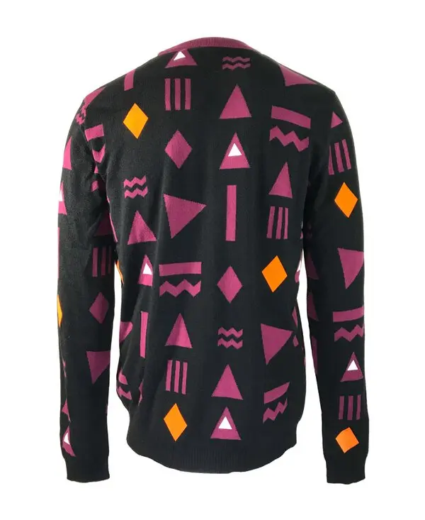 Kenzo Geometric Print Knit Sweater
