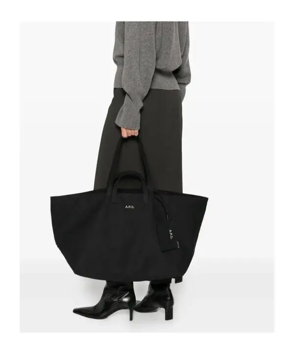 A.p.c. Le Drummer Tote Bag - Black