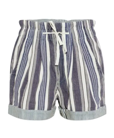 Isabel Marant Étoile Nirmal Striped Drawstring Shorts