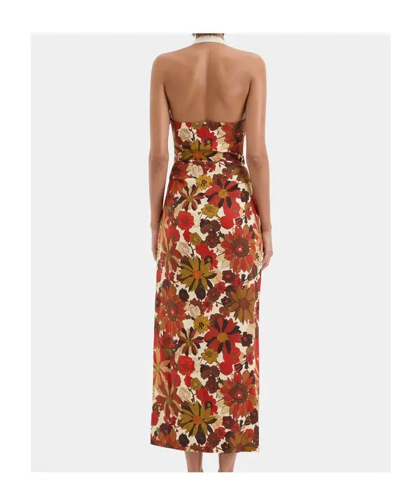 SIR. Pleated Midi Dress