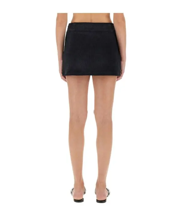 Alexander Wang Mini Skirt With Elasticated Waist