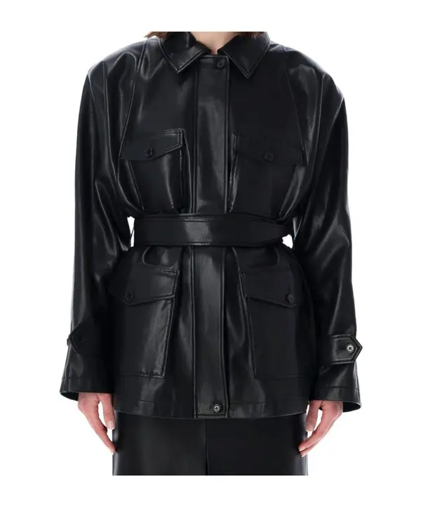 THE FRANKIE SHOP Long-sleeve Casual Jacket - Black