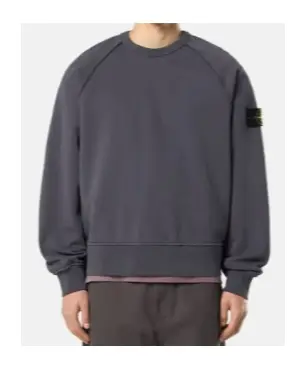 Stone Island Crewneck Sweatshirt With Logo Patch