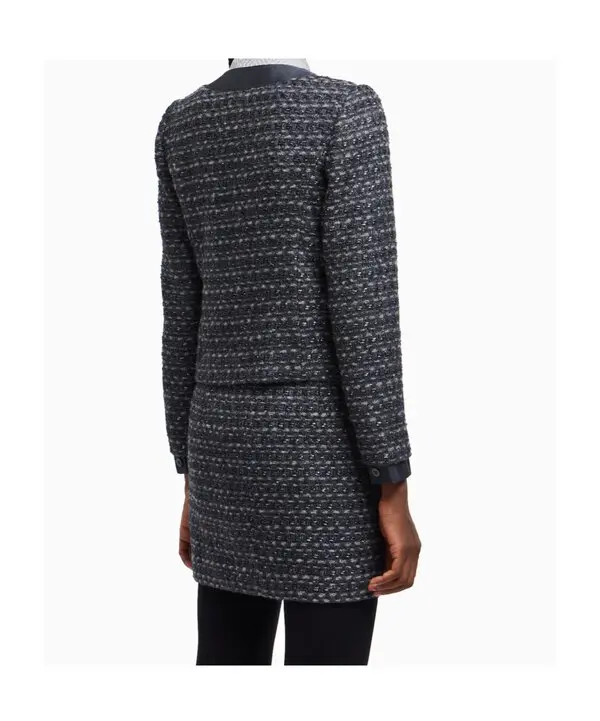 Emporio Armani Lurex Tweed Jacket