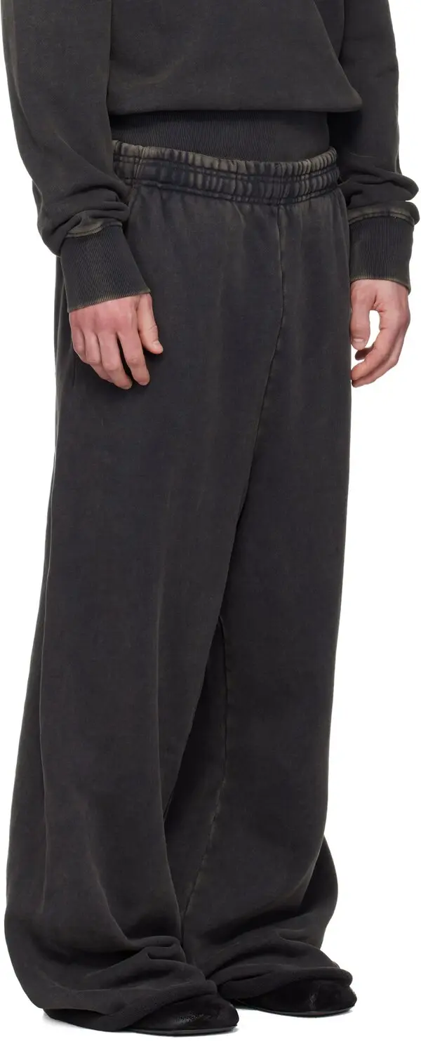 ENTIRE STUDIOS Full Wide-leg Joggers - Black