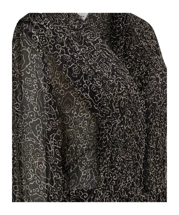 Isabel Marant Étoile V-neck Long-sleeved Maxi Dress