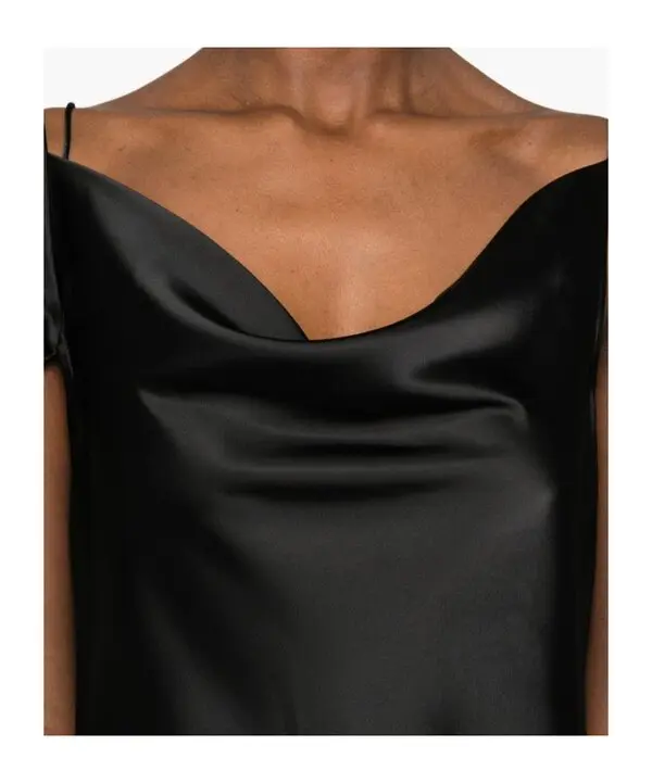 IRO PARIS Asymmetrical Draped Dress