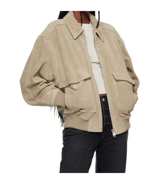 Citizens Of Humanity Vivienne Collared Patch-pocket Jacket - Dark Olive